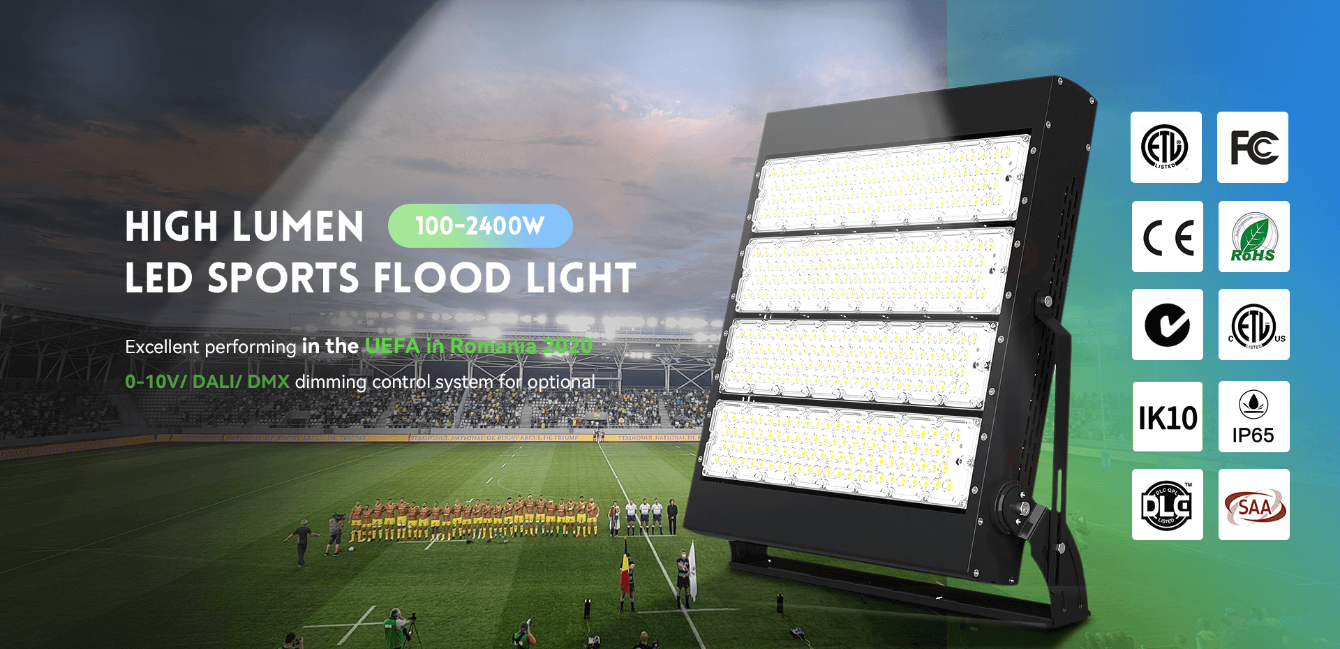 High Lumen Stadium Light, Commercial Sports Lighting Brands-ROMANSO